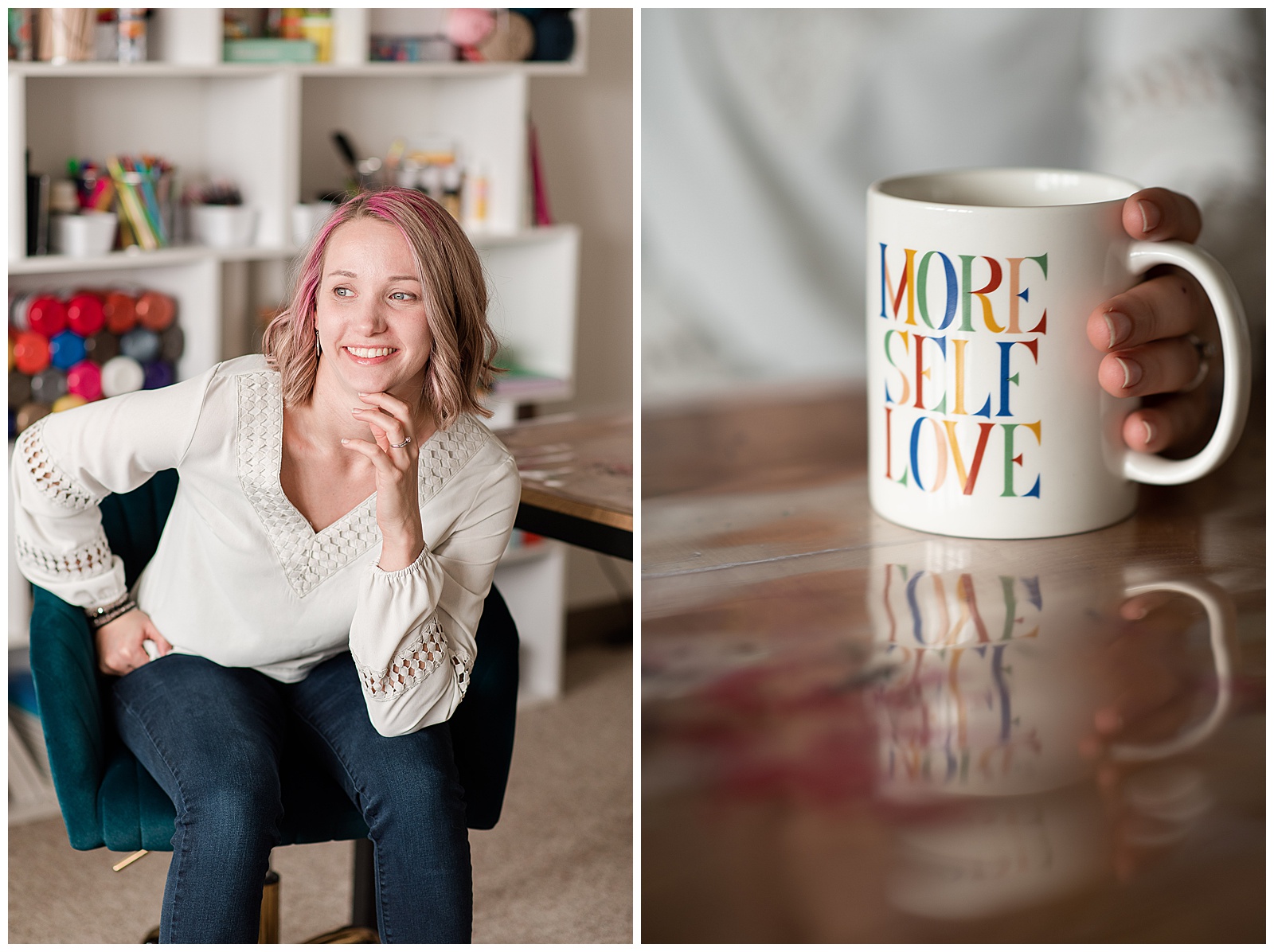 Create Connect Reflect | Branding Photography Session | Marshfield WI